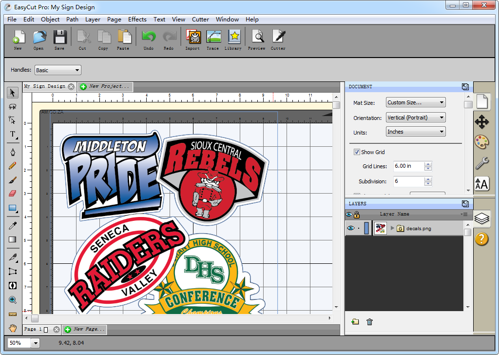 New Updated 32-bit and 64-bit Vinyl Cutting Software - EasyCut Pro 5.1. ...
