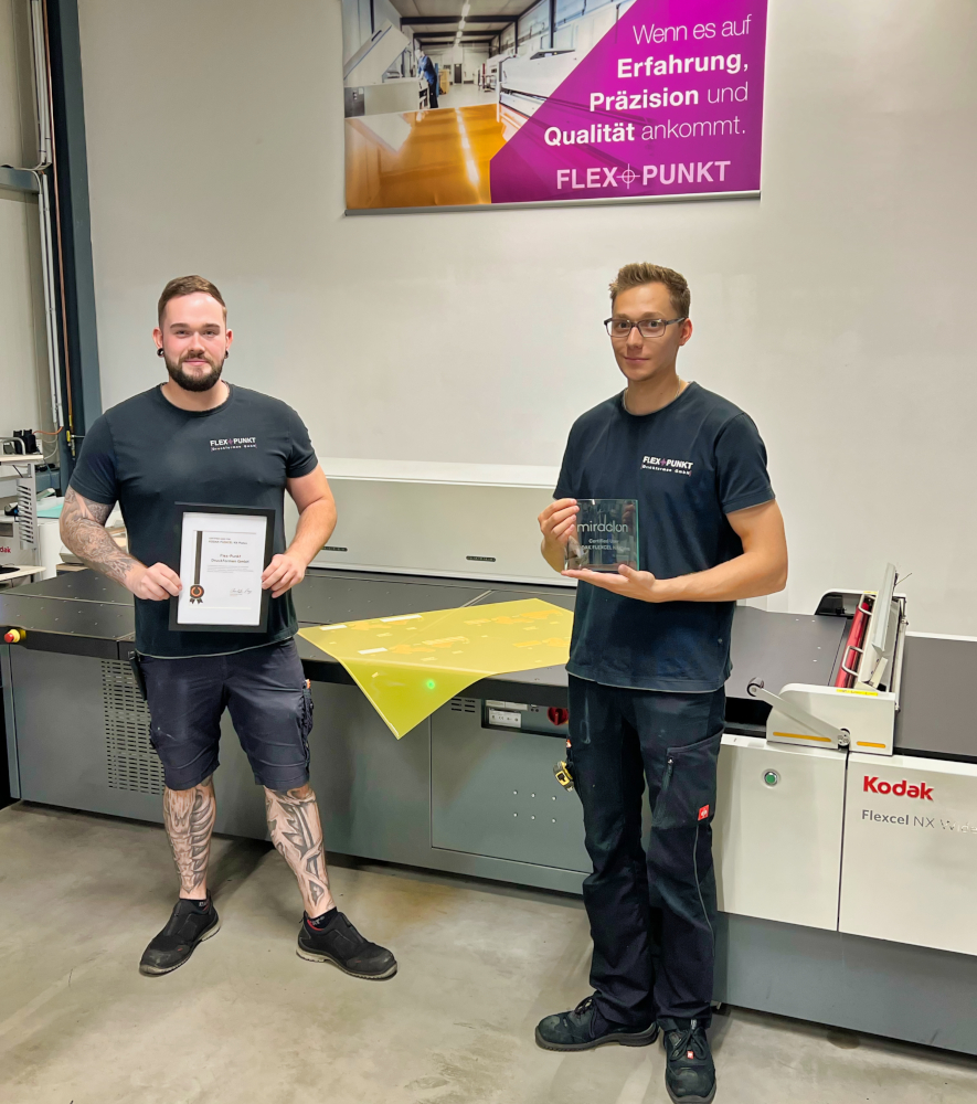 Flex-Punkt achieves Miraclon Certification for KODAK FLEXCEL NX Plates ...