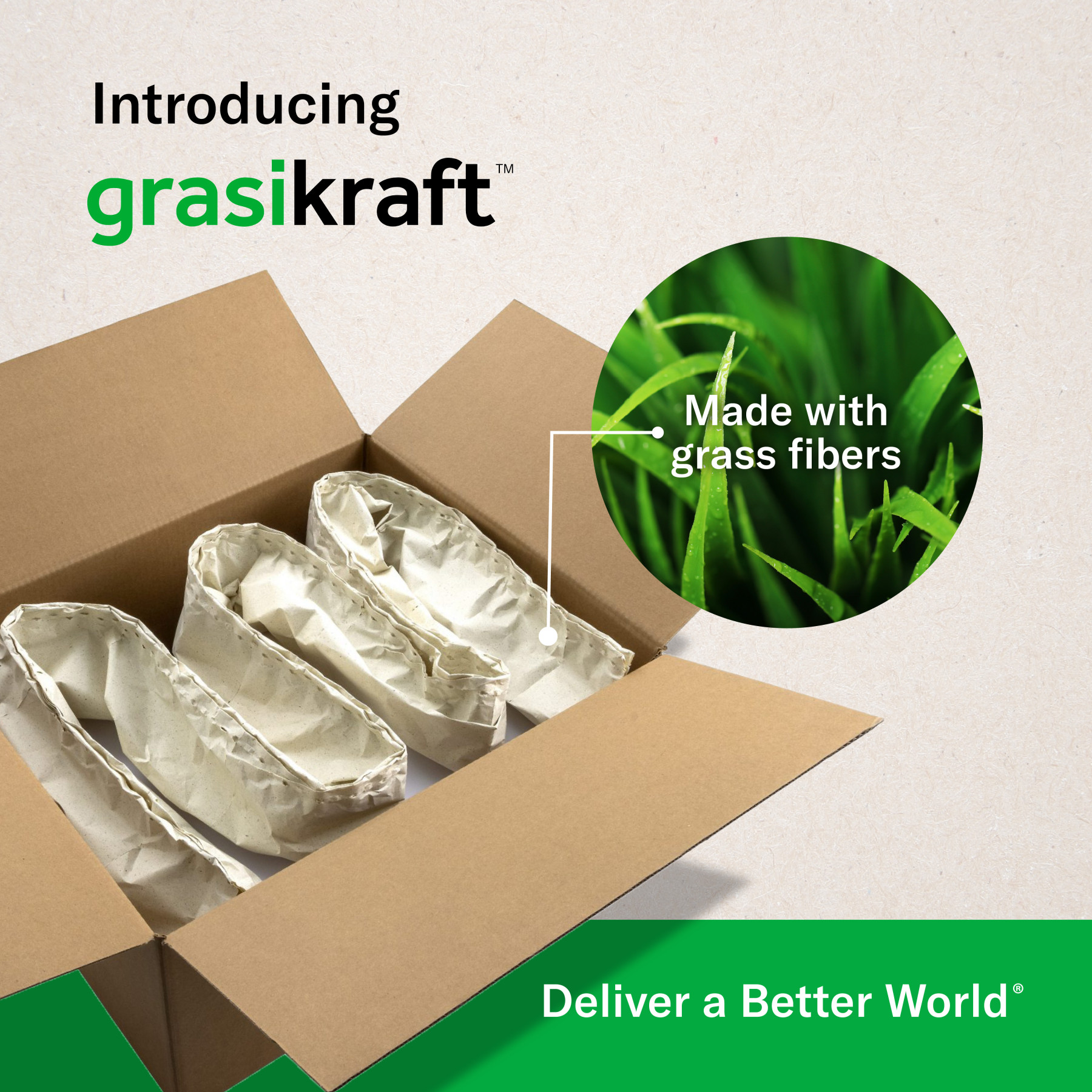 Ranpak Announces the Launch of GrasiKraft™ Paper, Made with Sustainably ...